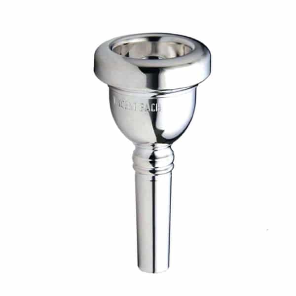 Bach Trombone Small Shank Mouthpiece Standard Series Silver Plated ...
