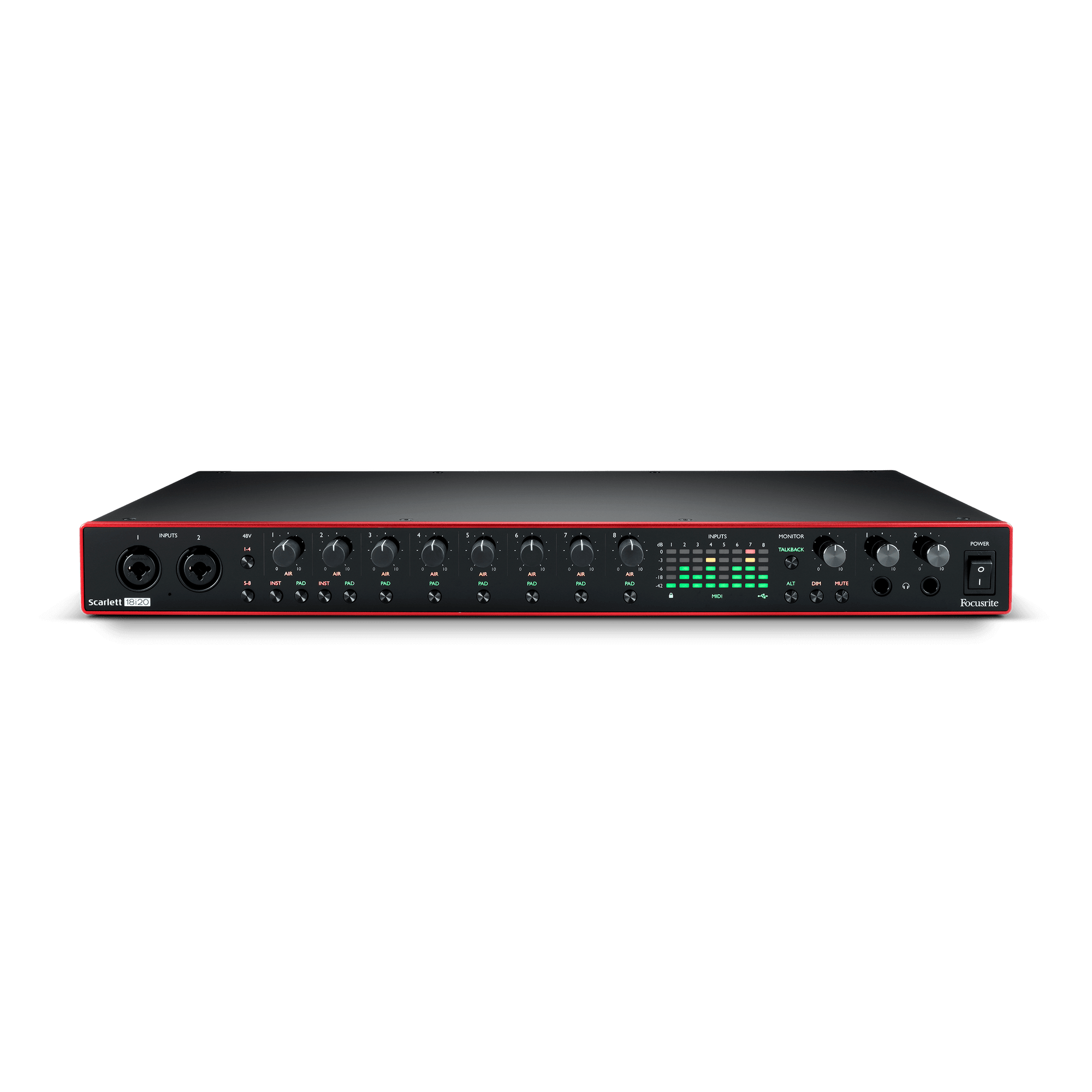 Focusrite Scarlett 18i20 Audio Interface — Engadine Music