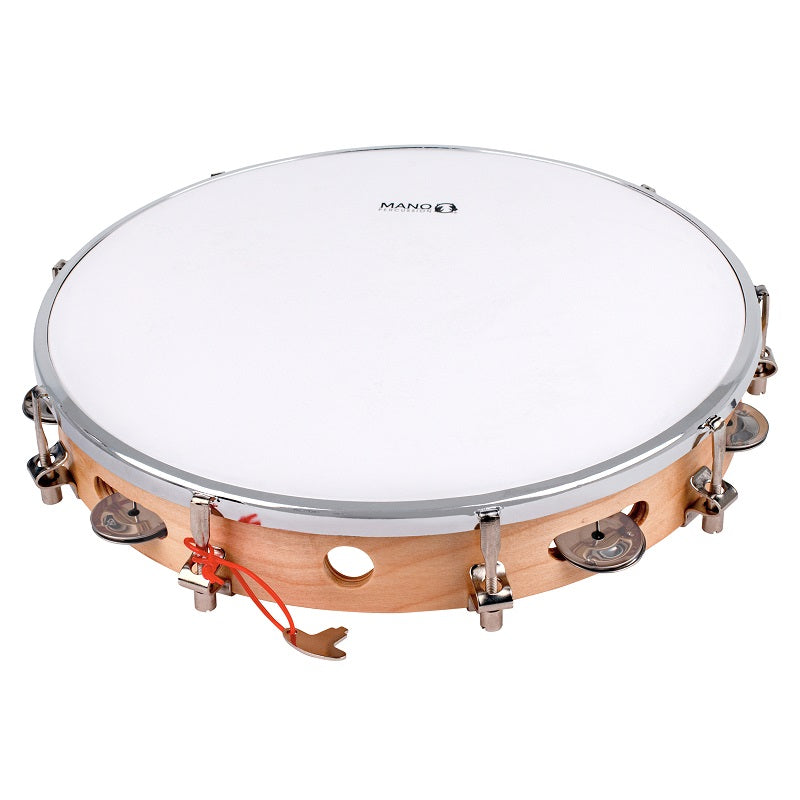 Mano Percussion 12" Tunable Tambour With Jingles — Engadine Music