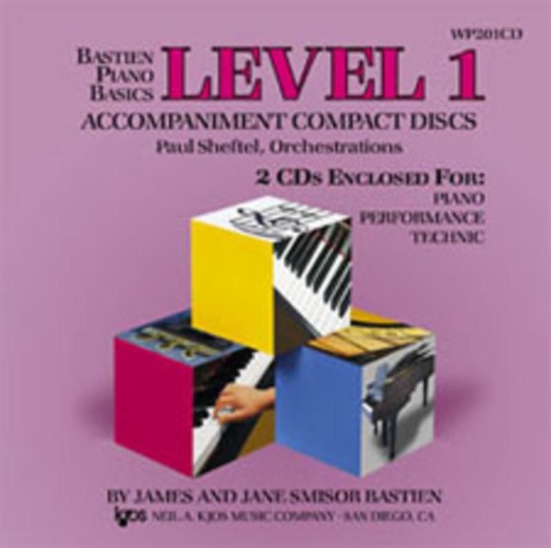 Piano Basics Complete Level 1 Acc 2 Cd Set — Engadine Music
