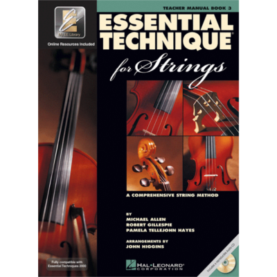 Essential Technique for Strings Book 3 - Teacher Manual — Engadine Music